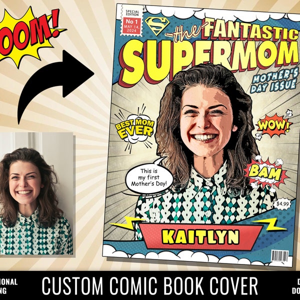 Custom Comic Book - Etsy