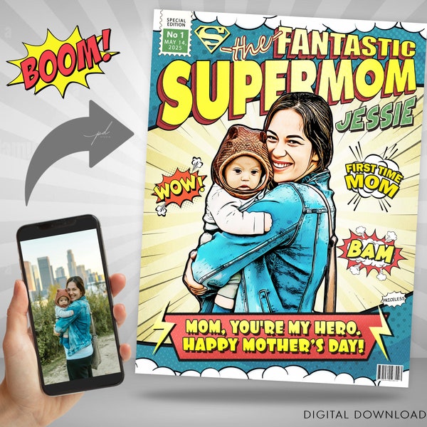 Comic Book Art - Etsy