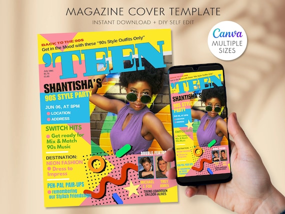 Magazine Cover Design Samples
