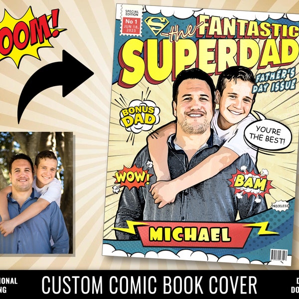 Custom Comic Book - Etsy
