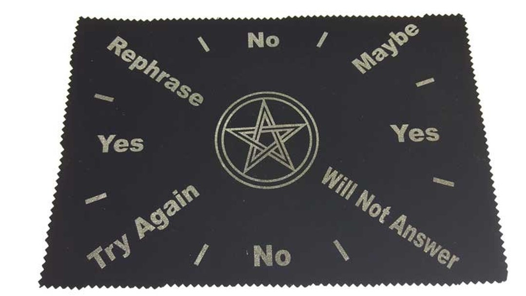 8"x12" Pentagram Pendulum Mat - Etsy