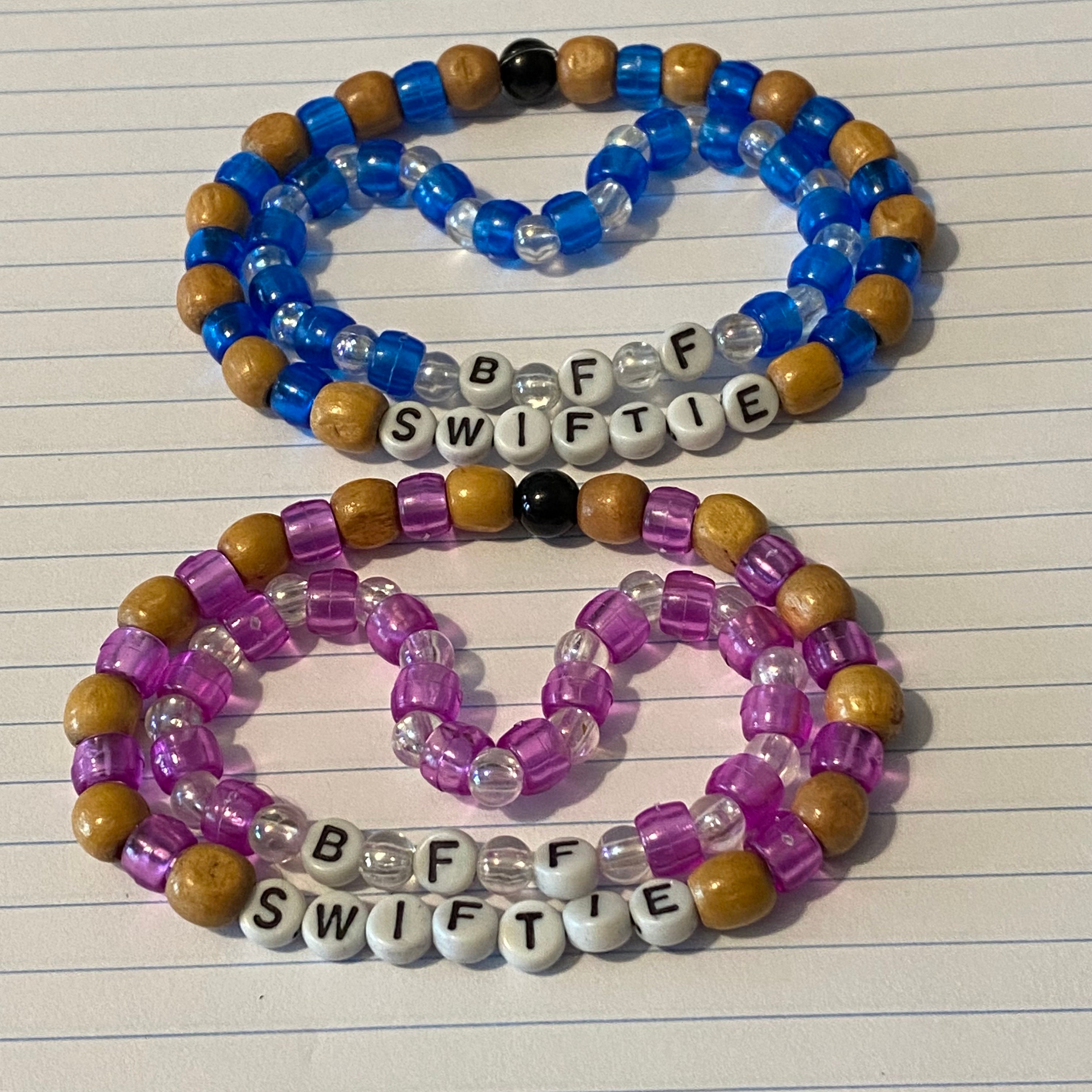 Taylor Swift BFF Swiftie the Eras Tour Friendship Bracelet Set - Etsy