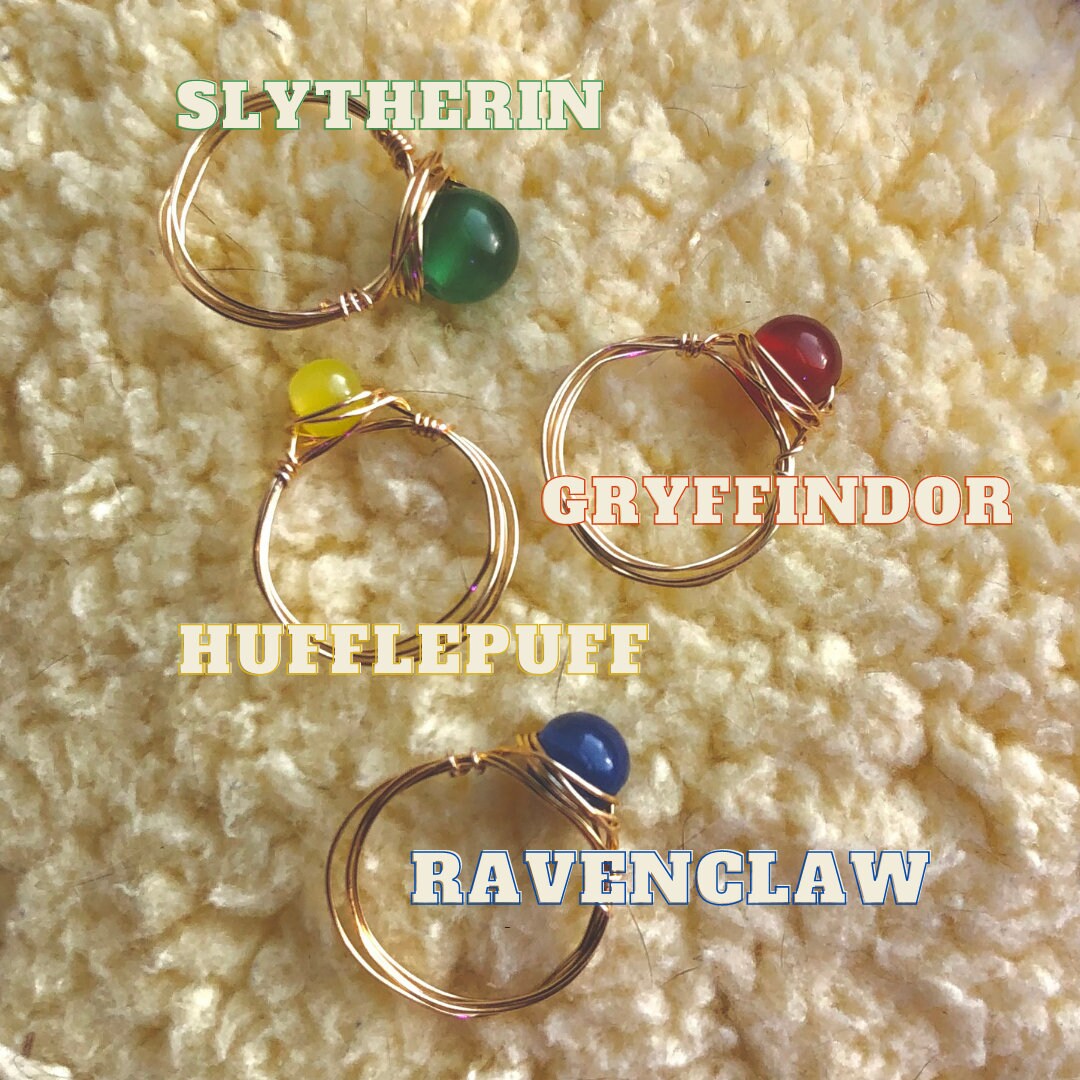Hogwarts Rings - Etsy
