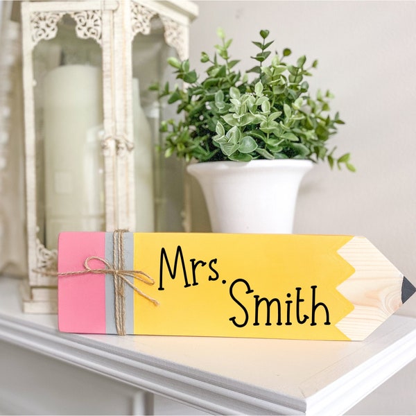 Teacher Sign - Etsy