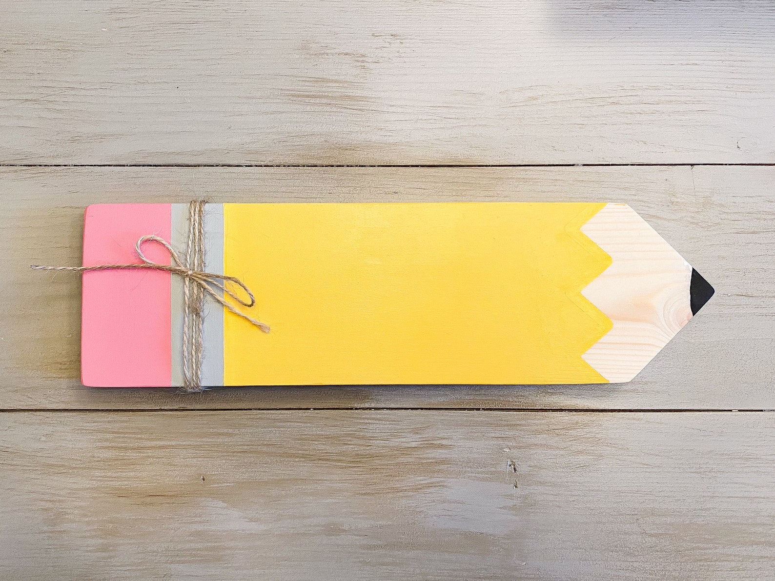 Personalized Teacher Name Wood Pencil Classroom Sign Desk - Etsy