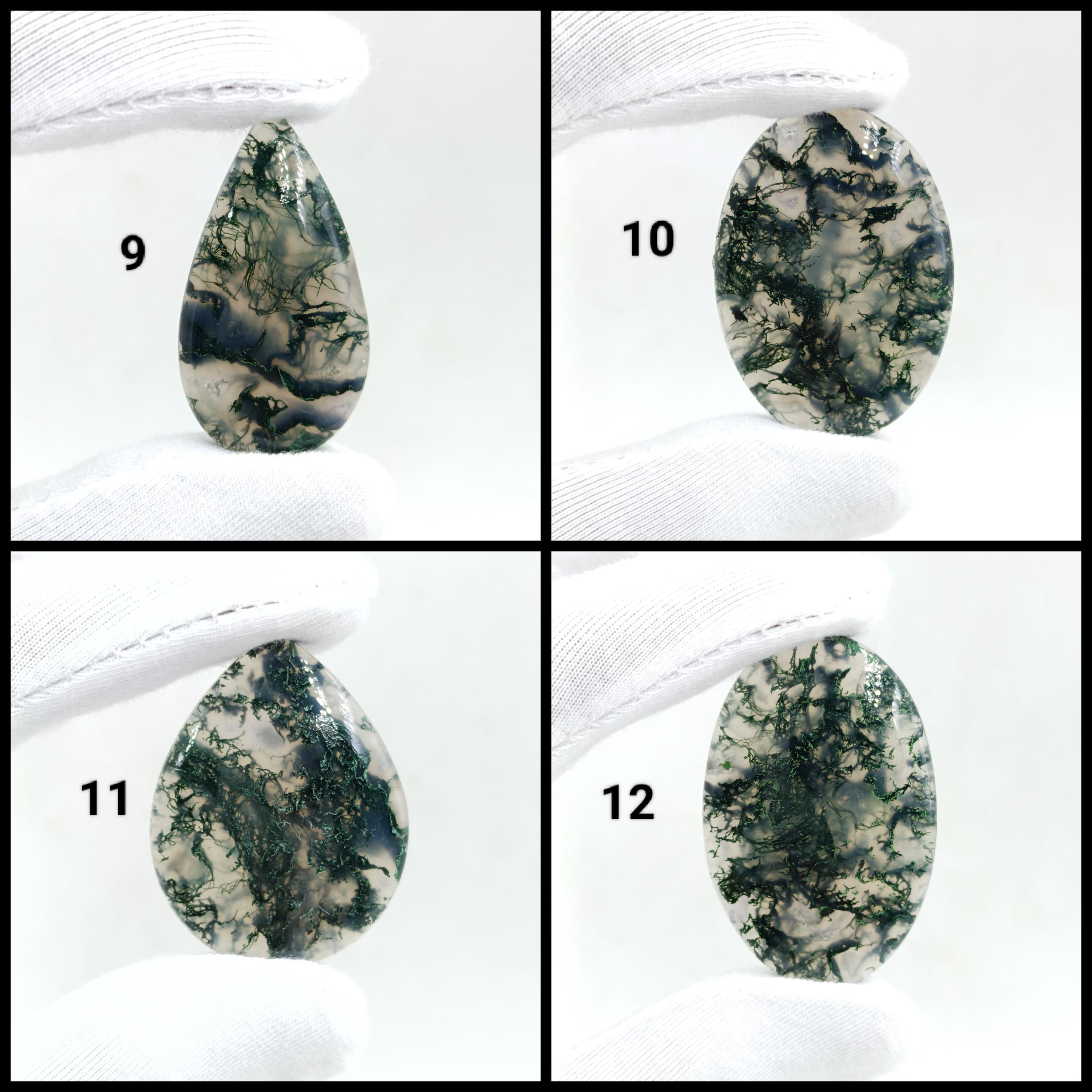 Natural Green Moss Agate Gemstone for Jewelry, High Quality Moss Agate ...