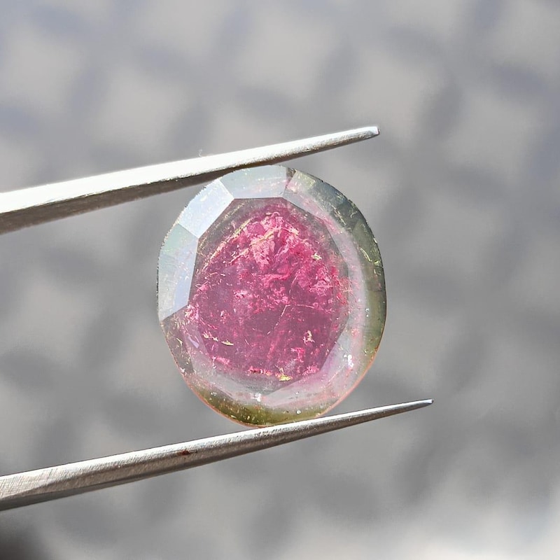 Faceted Tourmaline - Etsy