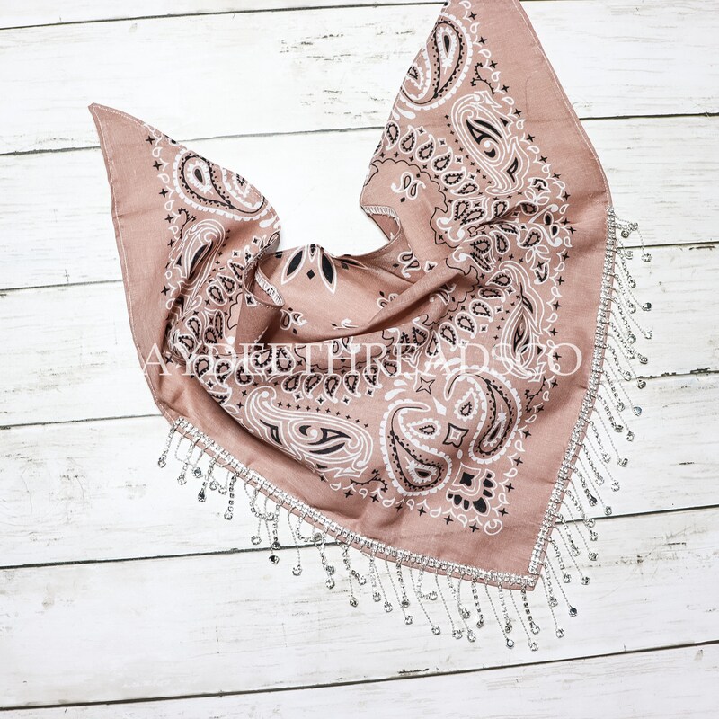 Pink Bandanas - Etsy