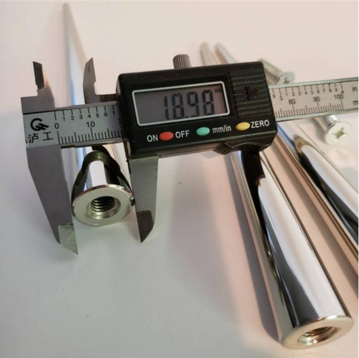 1x HUGE Rivet/super Long SPIKE, Giant Tree Spike, Giant Cone Spike 19 X ...