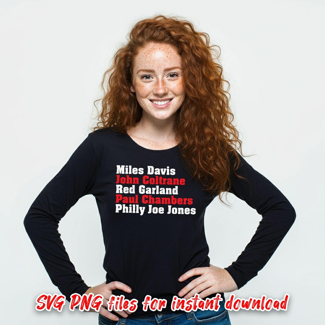 Jazz Members Quintet SVG PNG, Jazz Musician Svg, Jazz Music Svg, Jazz ...