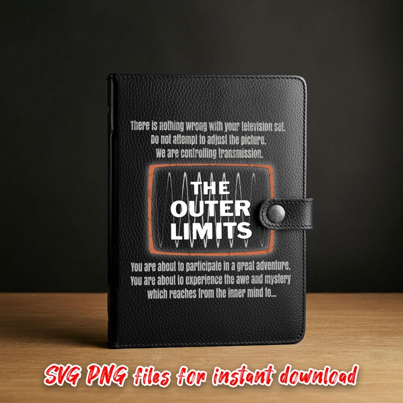 The Outer Limits TV Logo SVG PNG: Classic Sci-fi Clipart (digital Files ...