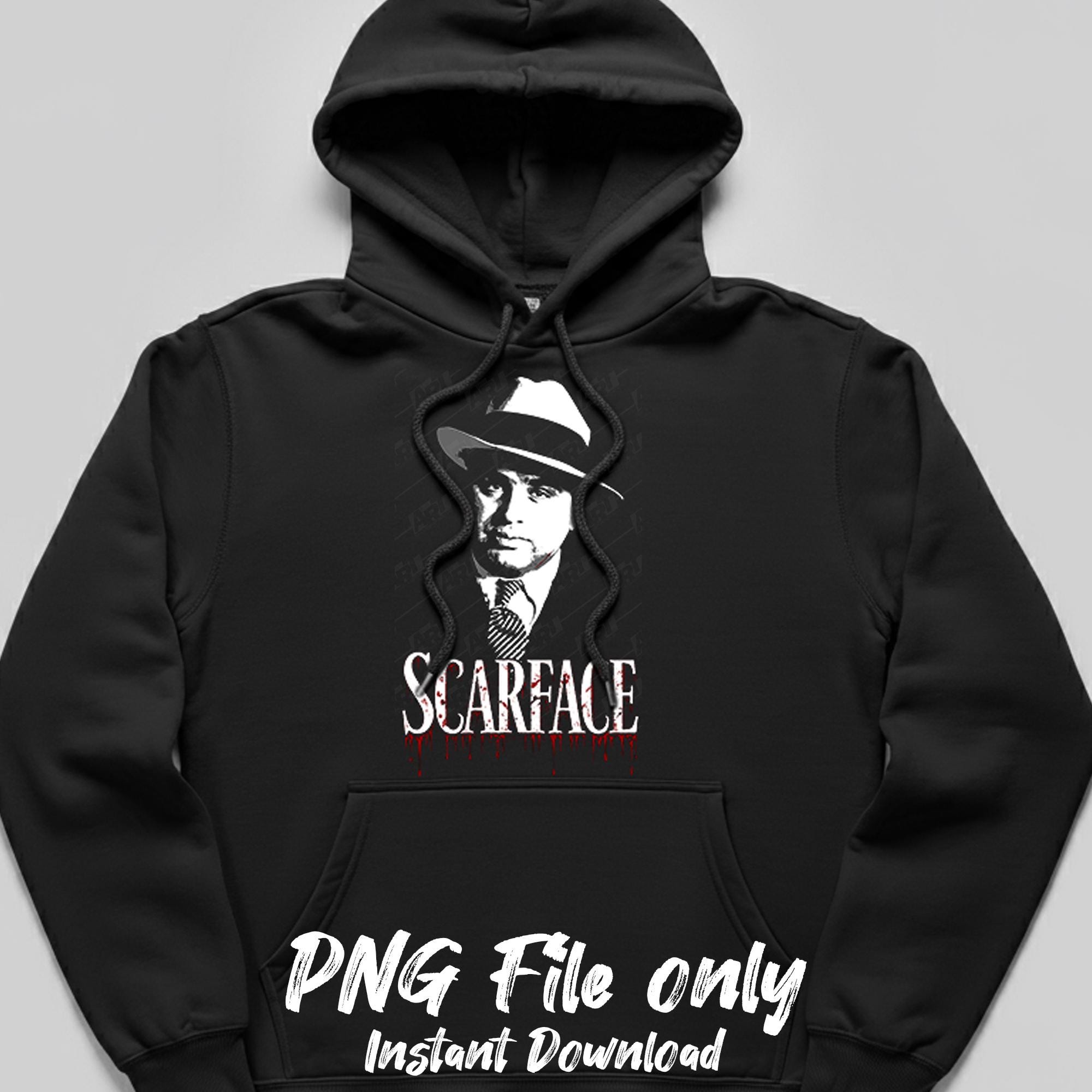 Scarface Al Capone SVG PNG: Classic Mobster Digital Design - Etsy