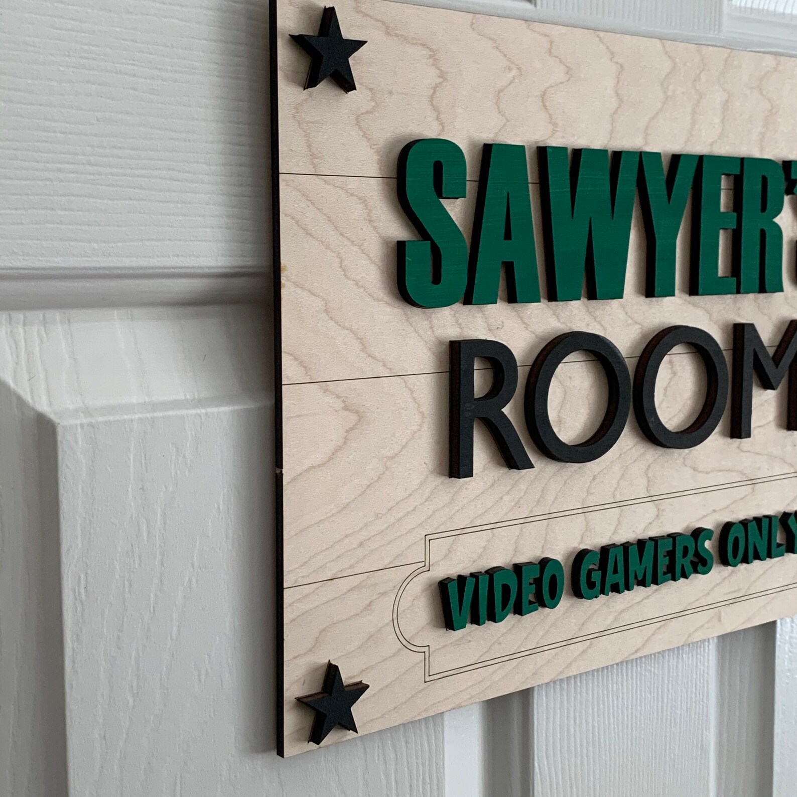 Personalized Room Sign for Kids Gamer Room Boy Room Decor - Etsy