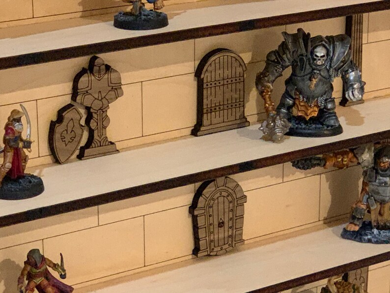 The Castle Ruins Miniature Display 18 X 11 - Etsy