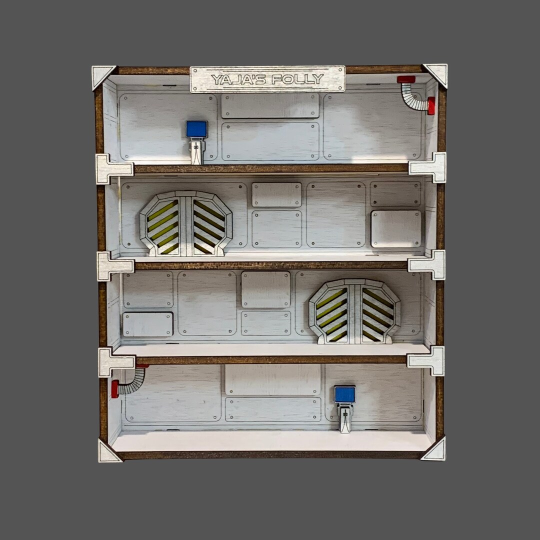 Scifi - Miniature Display - Science Fiction - Wargames - RPG - Minis - Etsy