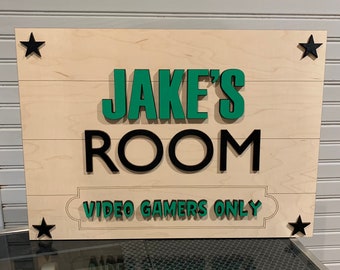 RHIANNON'S ROOM SIGN Kids Bedroom Decor Door - Etsy