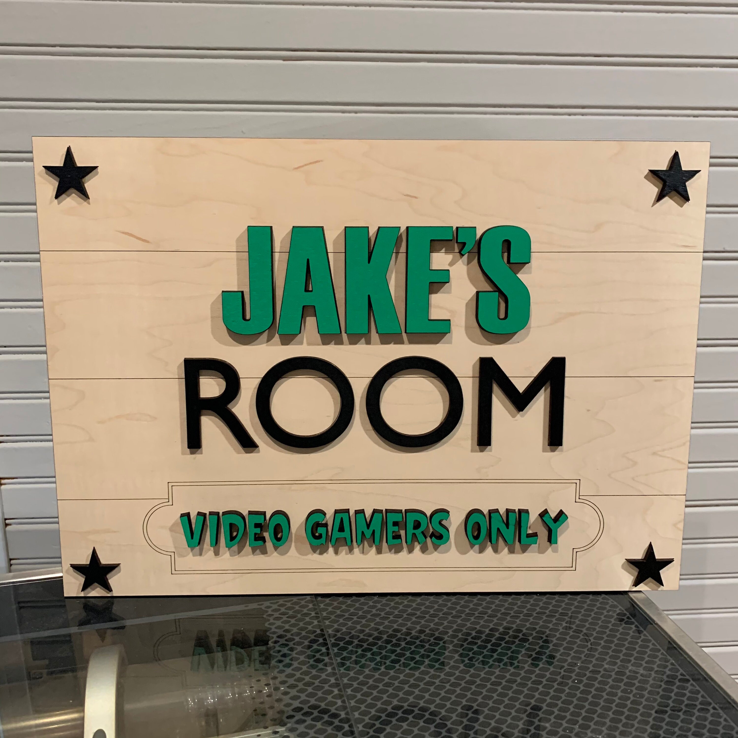 Personalized Room Sign for Kids Gamer Room Boy Room Decor - Etsy