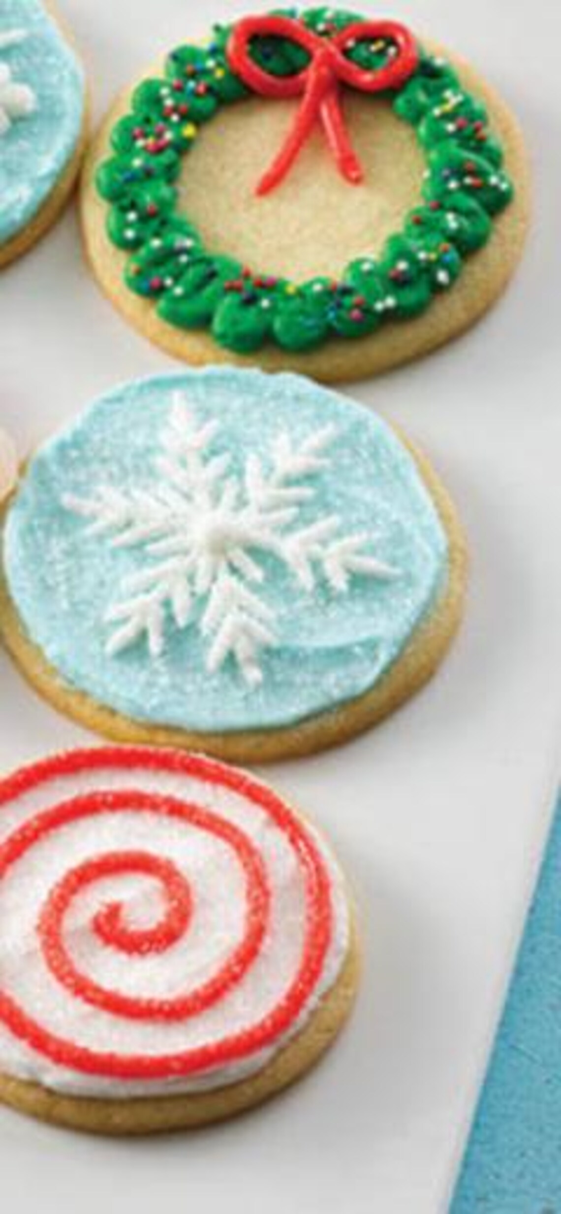 Frosted Christmas Cookies - Etsy