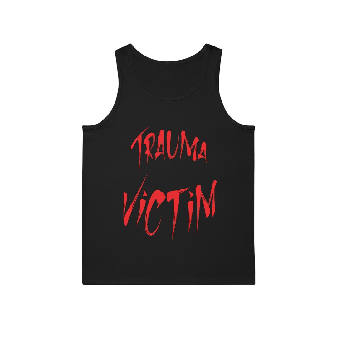 Trauma Victim Horror Tank Top - Etsy
