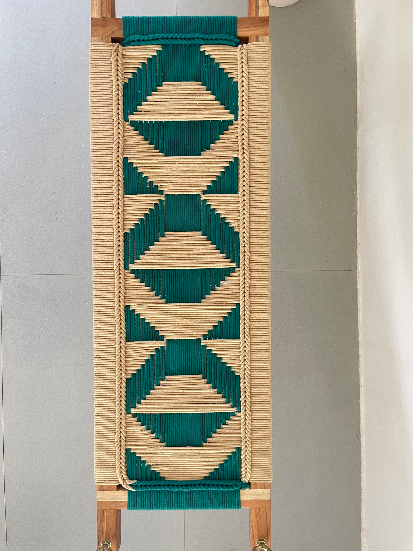 Hand Woven Tree Swing, Boho Wooden Indoor Outdoor Adults Tree Swing ...