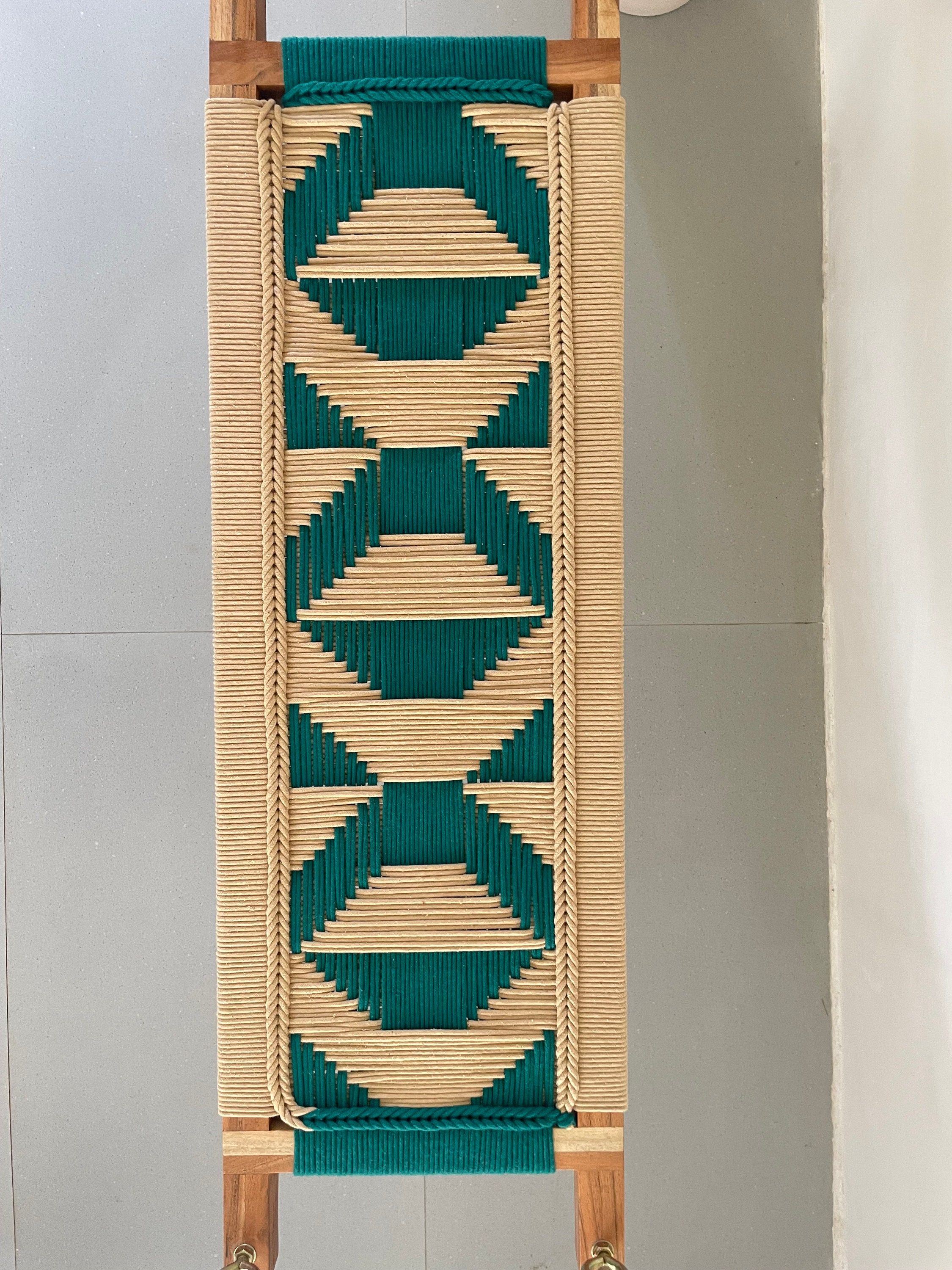 Hand Woven Tree Swing, Boho Wooden Indoor Outdoor Adults Tree Swing ...