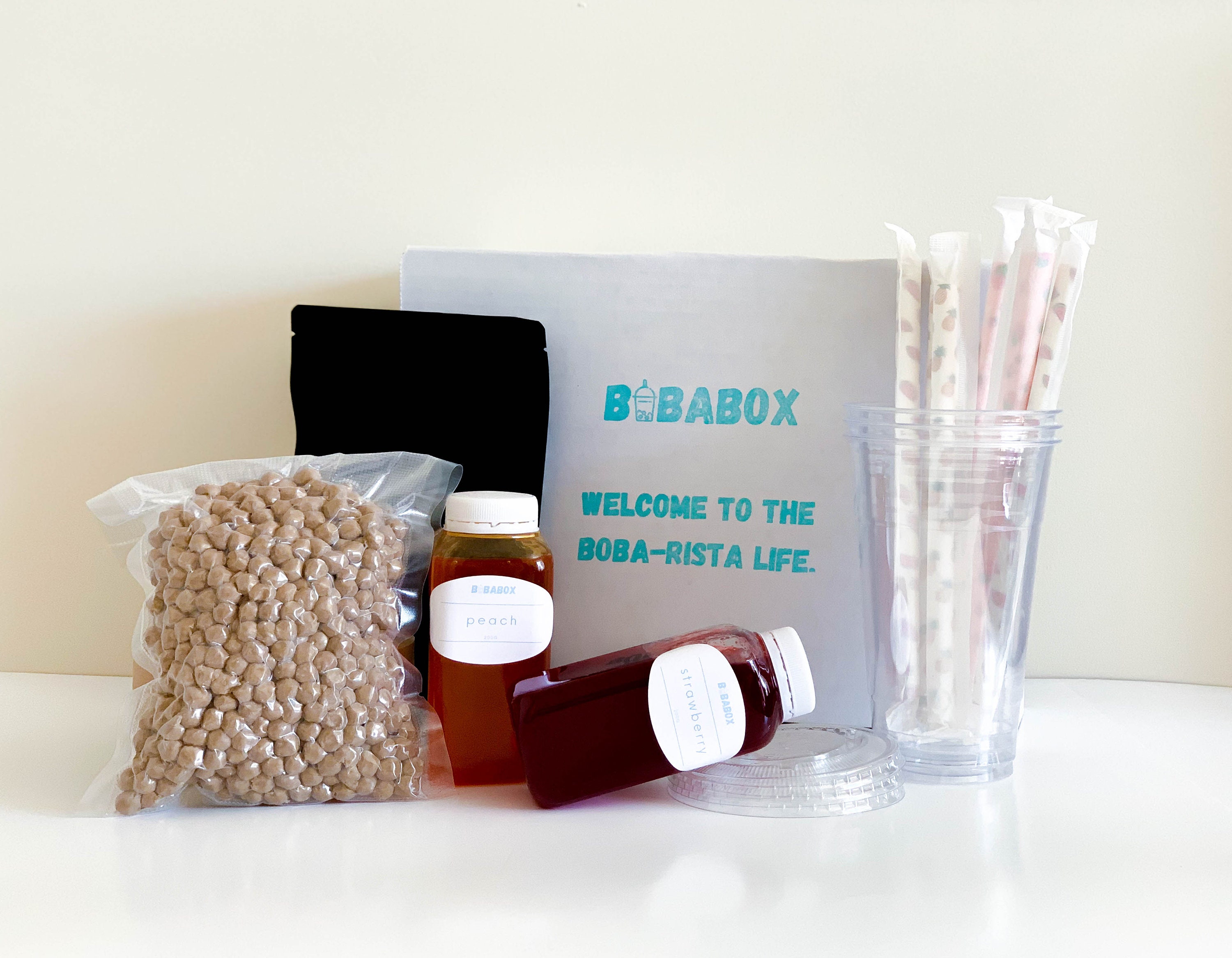 Fruit Tea Bubble Tea DIY Box Kit | Etsy