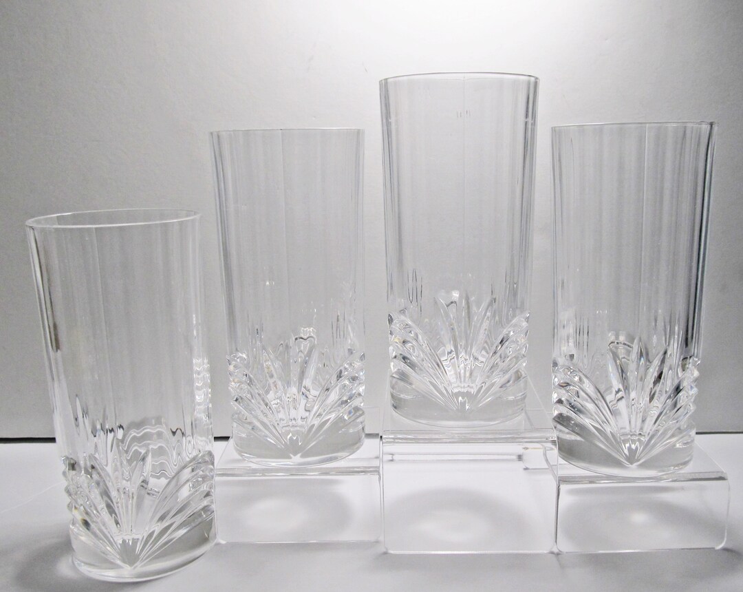 SET of 4 Royal Crystal Rock AUREA Tall Highball Glass Crystal - Etsy