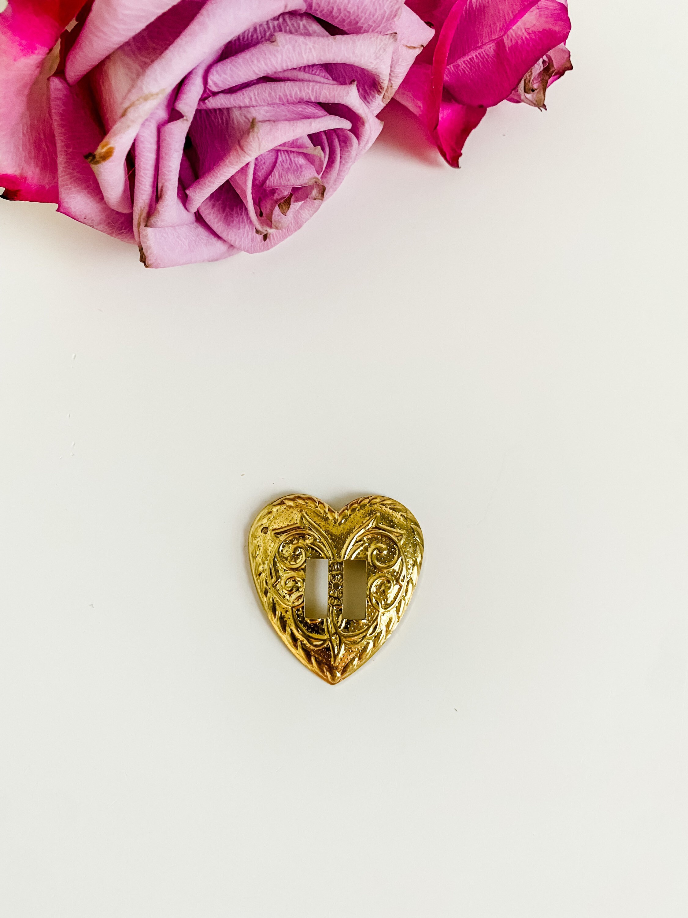 Heart Concho Hair Ties, Concho Hair Accessory, Heart Shaped Concho ...