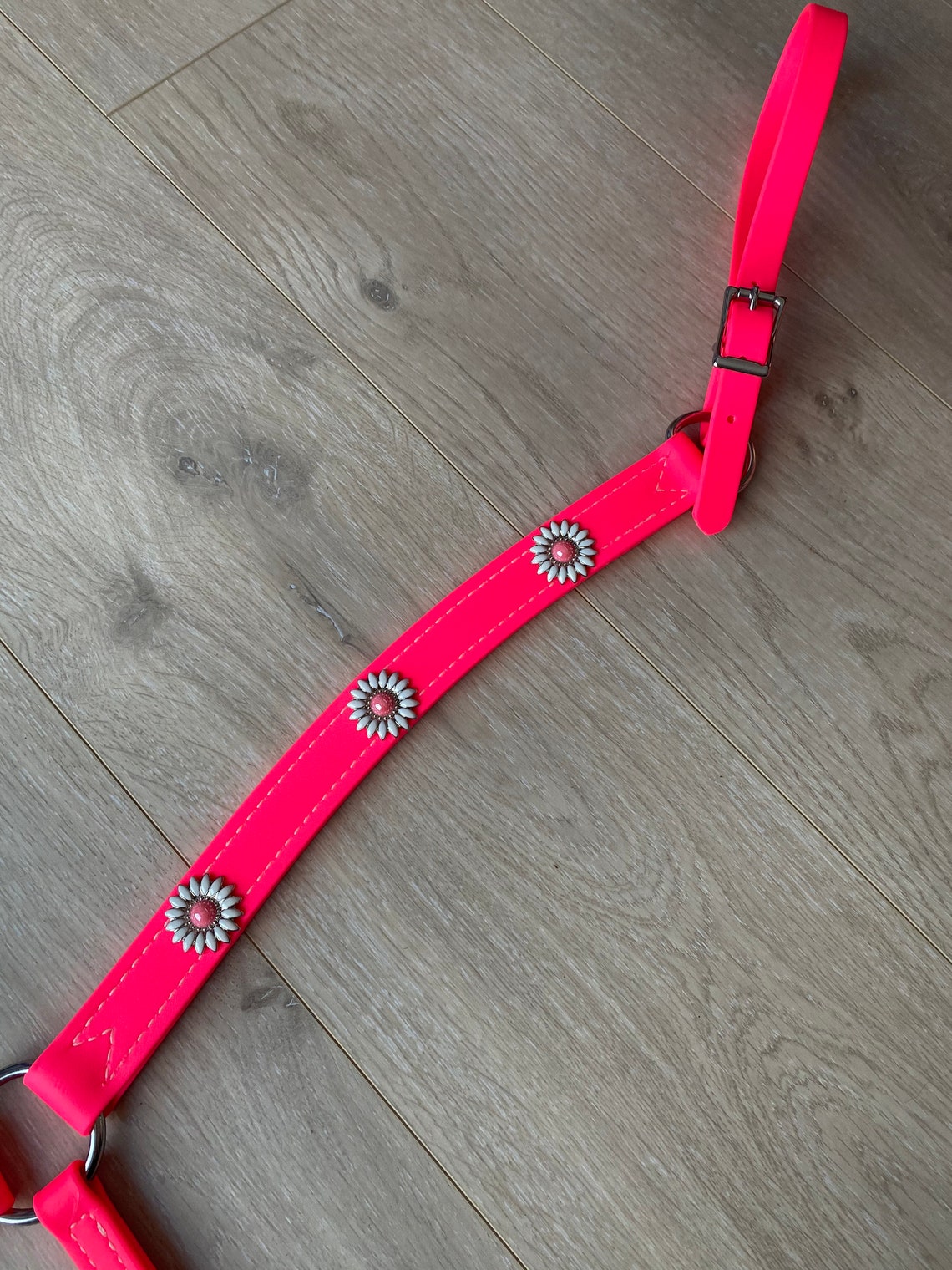 Hot Pink Biothane Horse Tack Set The Daisy Tack Set western | Etsy