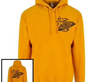 Death Moth Hoodie | Etsy