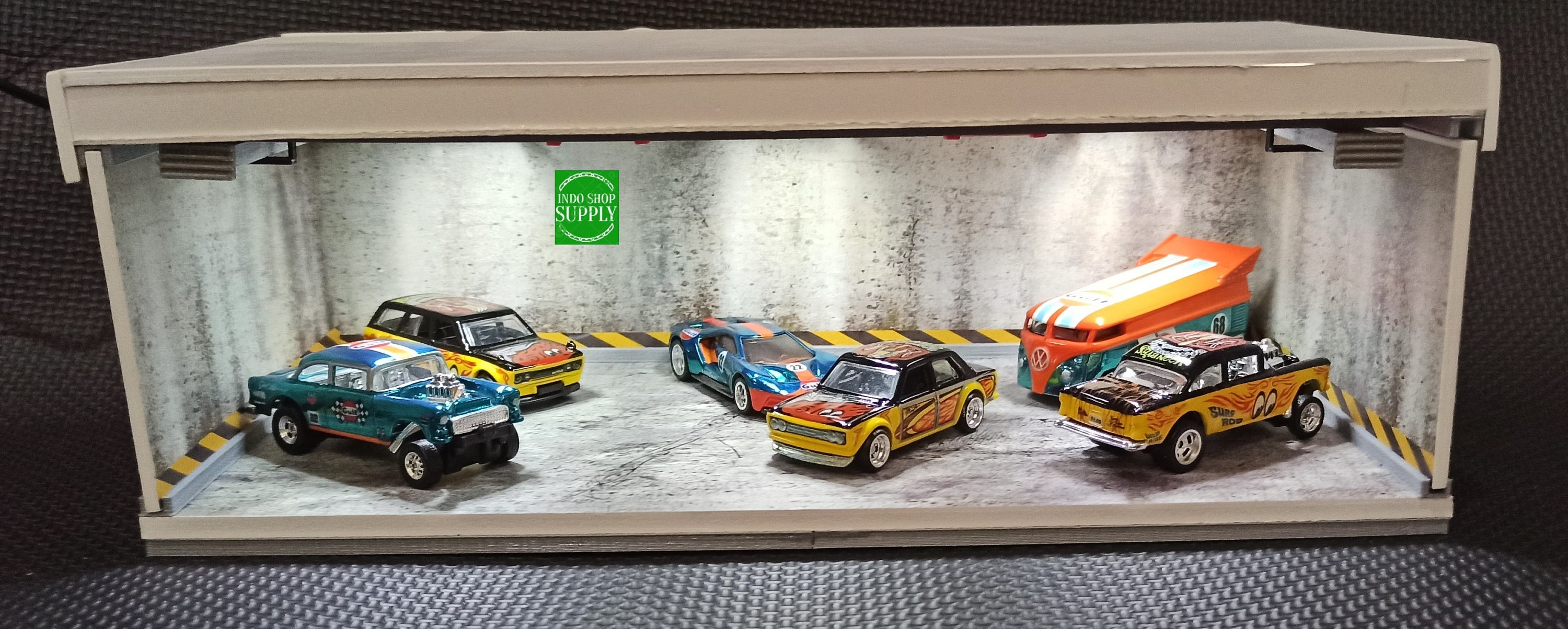 diorama-miniatures-display-garage-workshop-diecast-1-64-1-64-4-etsy