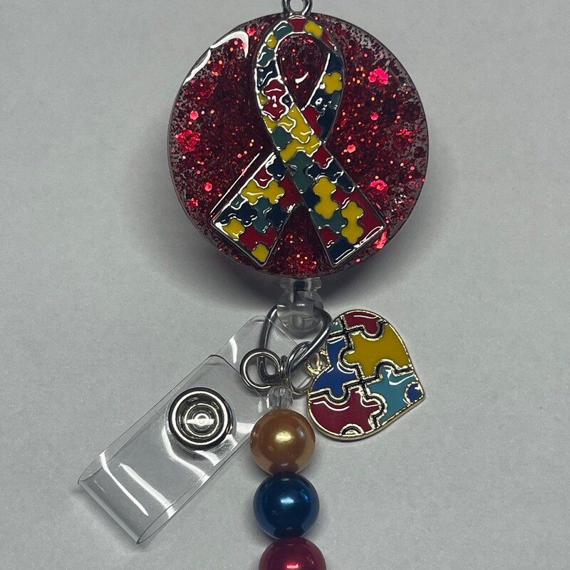 Autism Badge Reel - Etsy