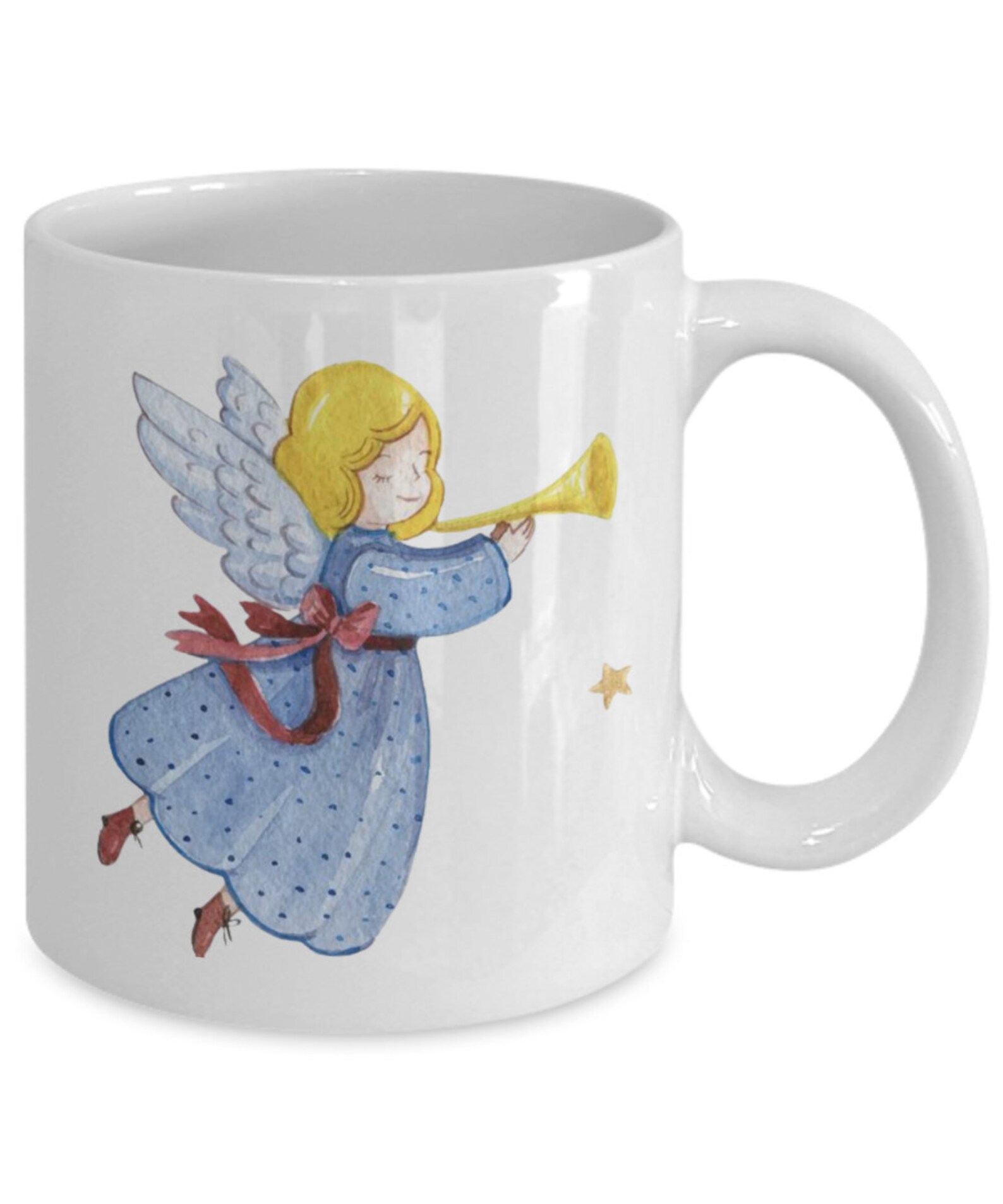 Angel Mug for Child Cute Angel Mug Angel Child Gift Mug | Etsy