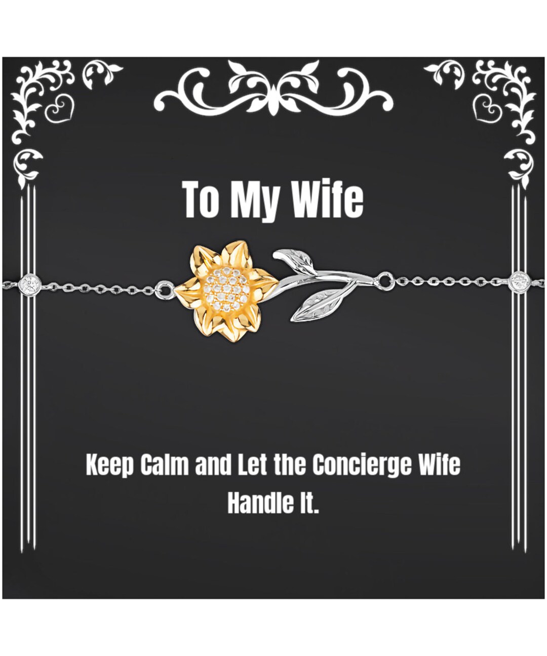 Wife Gifts for Wife, Keep Calm and Let the Concierge Wife Handle It ...