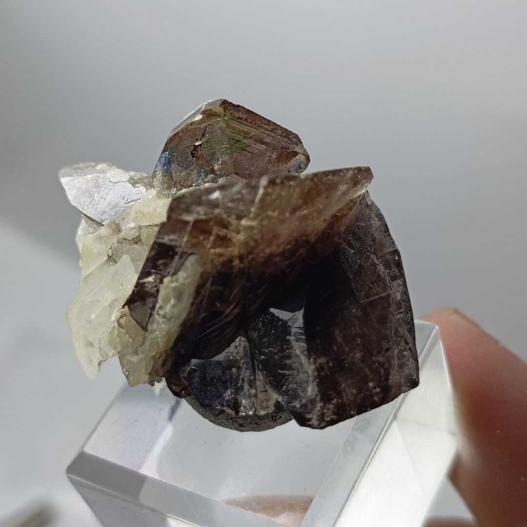 Blue Zoning Axinite, Blue Axinite, Axinite With Quartz - Etsy