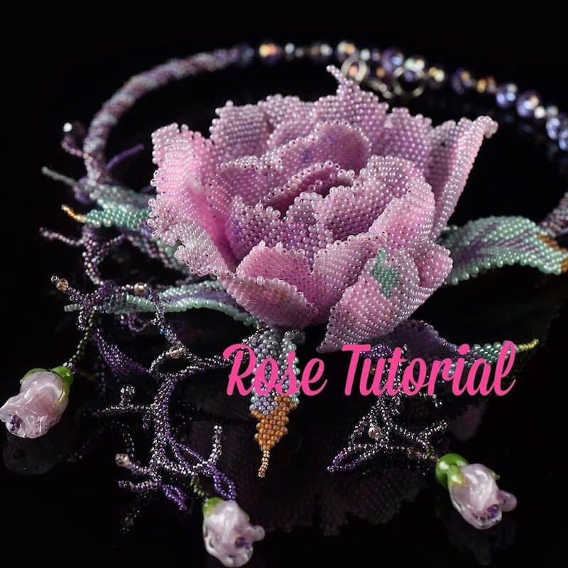 Beaded Rose Pattern - Etsy