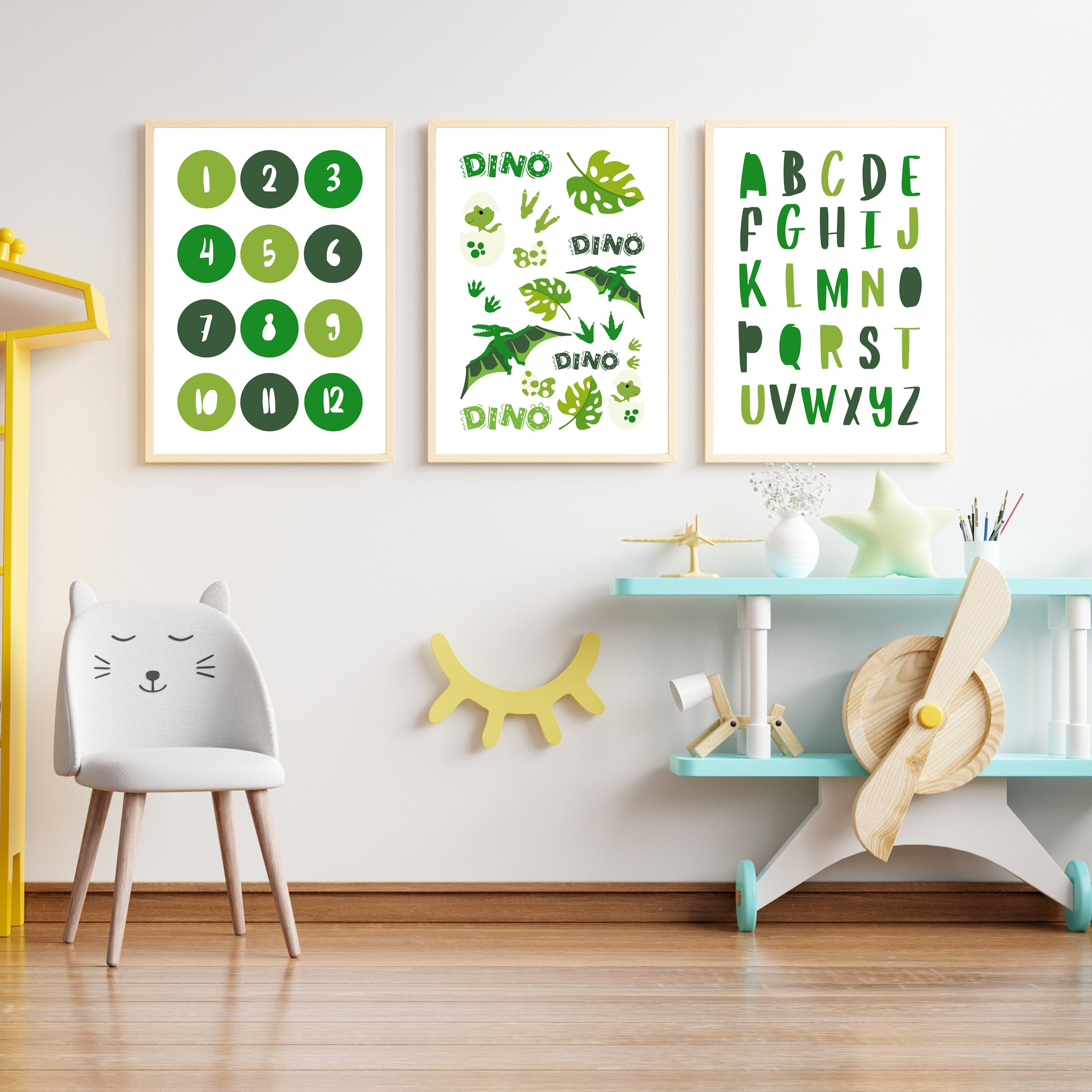 Educational Poster Classroom Set of 24 Inspiring Learning Prints for ...