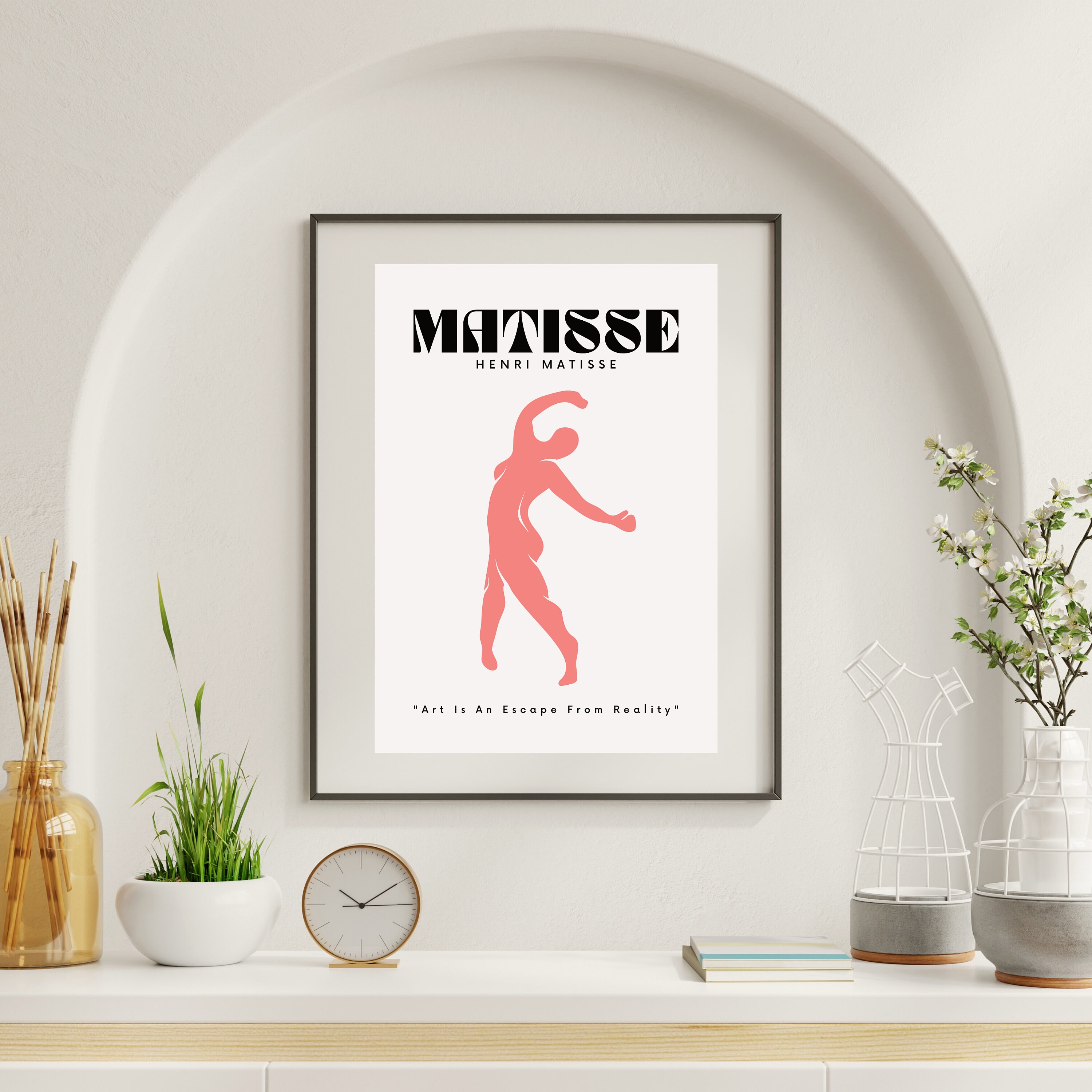 2 Eclectic Minimal Prints Picasso Poster Henri Matisse - Etsy