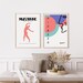 2 Eclectic Minimal Prints Picasso Poster Henri Matisse - Etsy