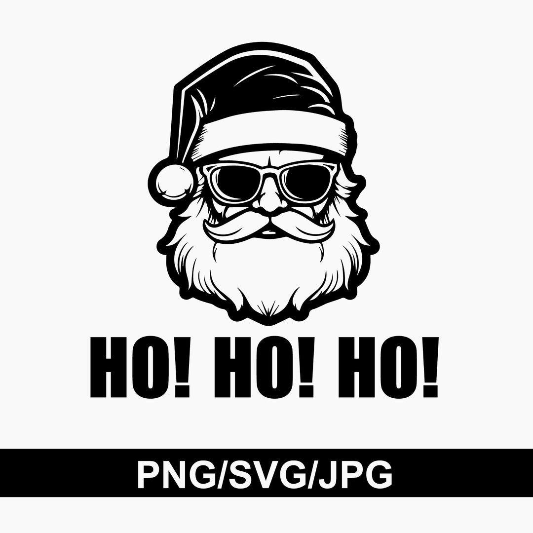 HOHOHO SVG, Christmas SVG, Santa Svg, Christmas Shirt Svg Design, Svg ...