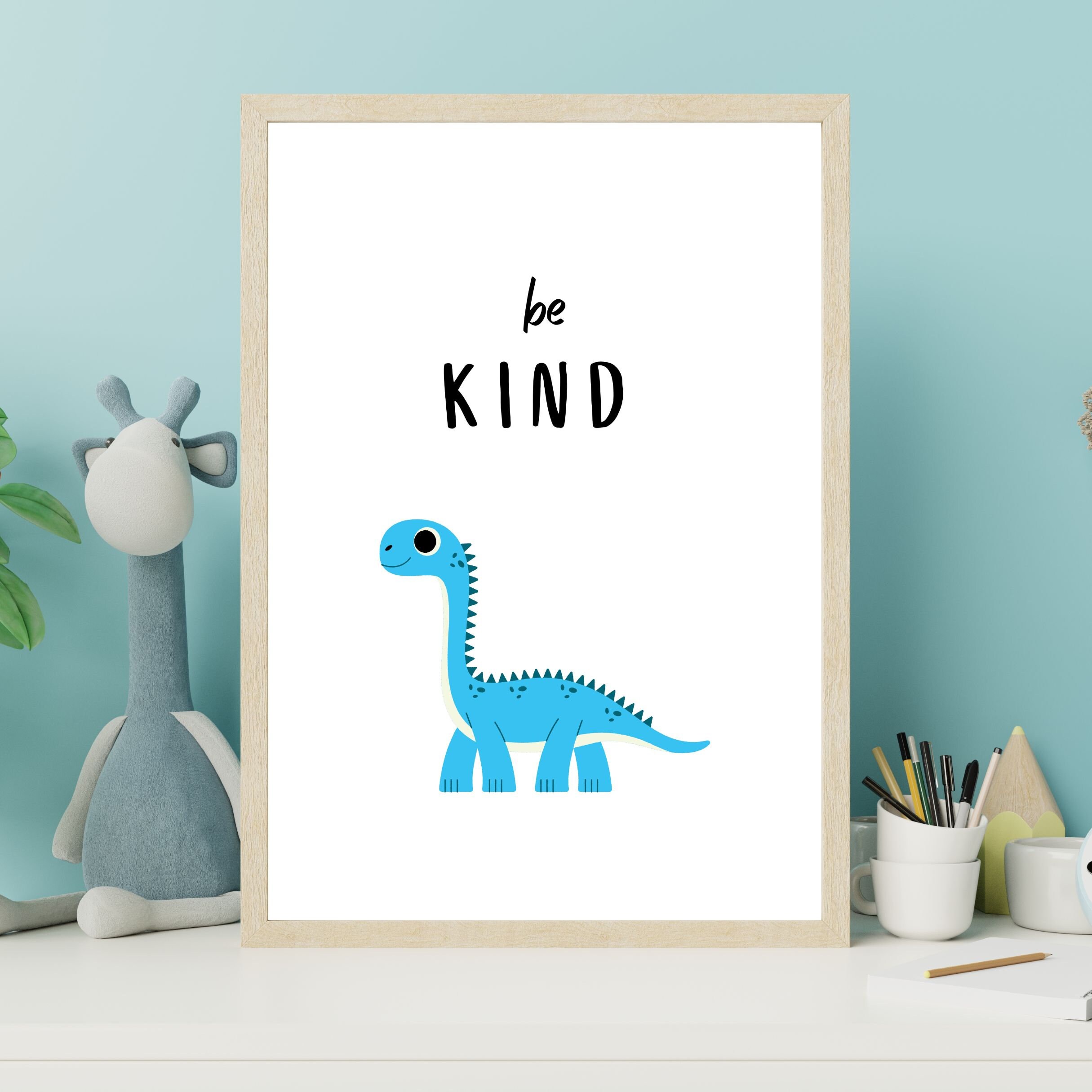 Dinosaur Art Prints, Instant Download, Nursery Prints, T Rex, Kids ...