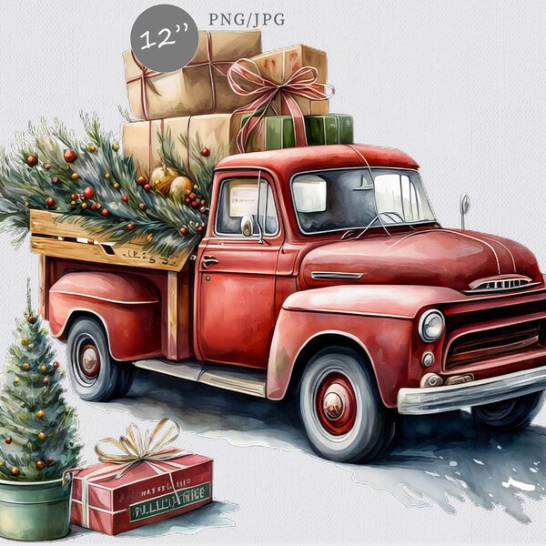 Truck Clipart - Etsy