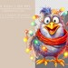 Funny Chicken Clipart, Christmas Clipart, Chicken Tangled up Clipart ...