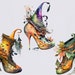 Halloween Witch Shoe Clipart Witch Shoe Clipart Halloween - Etsy