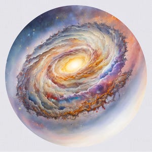 Milky Way Clipart Milky Way Bundle Clipart Sky Clipart Watercolor ...