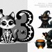 Halloween Bundle Clipart, Black Cat Clipart, Cat Clipart, Black Cat ...