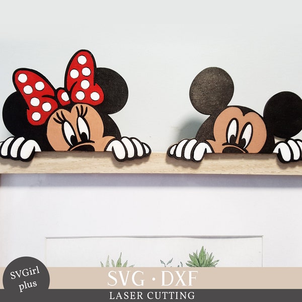 Mickey Mouse Ears Laser File - Etsy