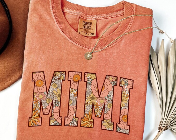 Comfort Colors® Mimi Shirt, Mimi T-shirt, Mimi Tee, Cute Mimi Shirt ...