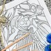 Printable Mothman Junior, Downloadable Cryptids Coloring Page, Cryptids ...