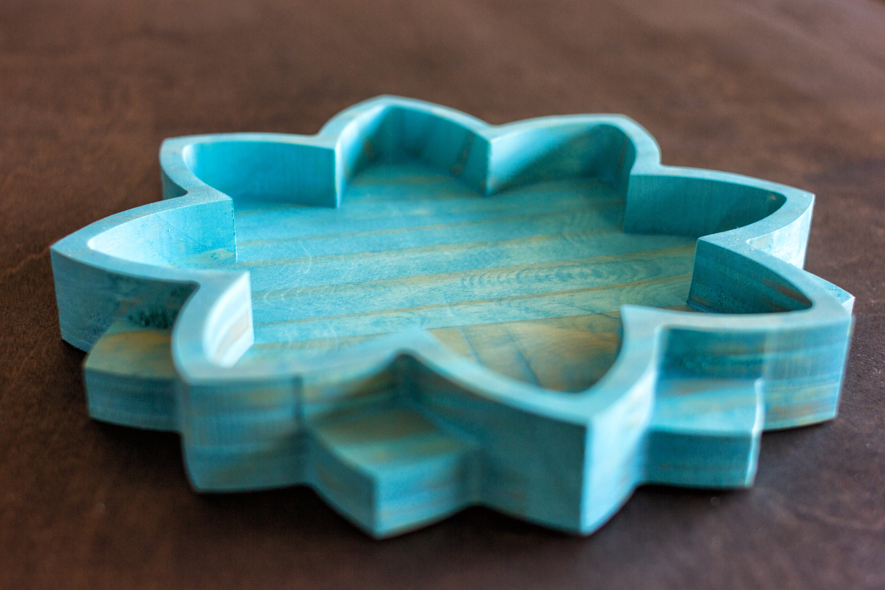 Lotus Mandala Crystal Tray Wooden Crystal Tray Lotus - Etsy